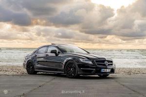 Melns Mercedes-Benz CLS 550 2013 Kretinga, ar dzinēja tilpumu 4.70 L un nobraukumu 260 tūkst. km par 17000 €, foto  vietnē AUTOMOTO.COM.LV