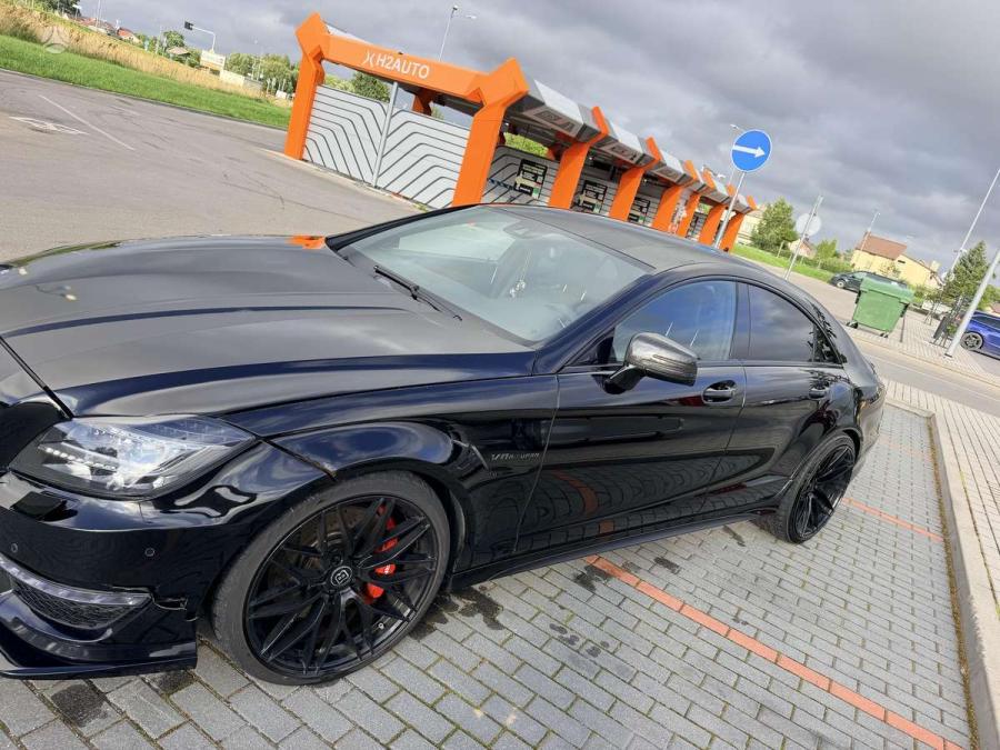 Melns Mercedes-Benz CLS 550 2013 Kretinga, ar dzinēja tilpumu 4.70 L un nobraukumu 260 tūkst. km par 17000 €, foto 5 vietnē AUTOMOTO.COM.LV
