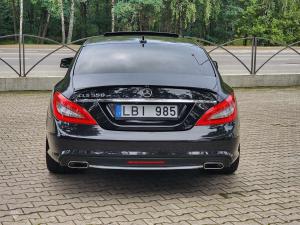 Black Mercedes-Benz CLS 550 2014 in Klaipeda, with an engine capacity of 4.70 L and mileage of 95 thousand km for 20800 €, photo  on AUTOMOTO.COM.LV