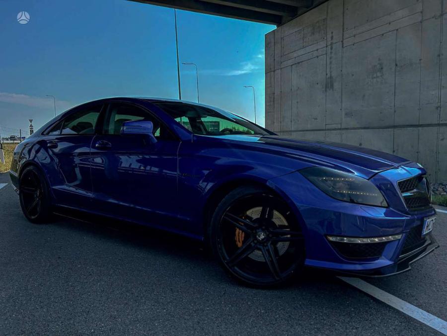 Zils Mercedes-Benz CLS 550 2014 Kauņa, ar dzinēja tilpumu 4.70 L un nobraukumu 240 tūkst. km par 24000 €, foto 7 vietnē AUTOMOTO.COM.LV