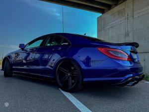 Zils Mercedes-Benz CLS 550 2014 Kauņa, ar dzinēja tilpumu 4.70 L un nobraukumu 240 tūkst. km par 24000 €, foto 17 vietnē AUTOMOTO.COM.LV