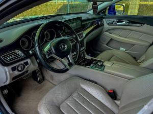 Zils Mercedes-Benz CLS 550 2014 Kauņa, ar dzinēja tilpumu 4.70 L un nobraukumu 240 tūkst. km par 24000 €, foto 30 vietnē AUTOMOTO.COM.LV