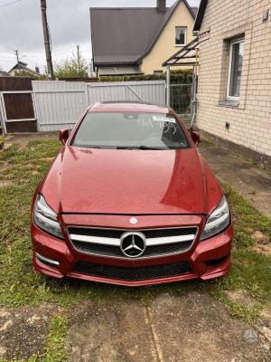 Red Mercedes-Benz CLS 550 2012 in Kaunas, with an engine capacity of 4.70 L and mileage of 223 thousand km for 6500 €, photo  on AUTOMOTO.COM.LV