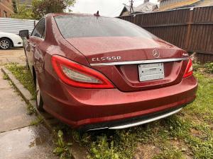 Red Mercedes-Benz CLS 550 2012 in Kaunas, with an engine capacity of 4.70 L and mileage of 223 thousand km for 6500 €, photo 10 on AUTOMOTO.COM.LV