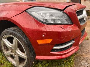 Red Mercedes-Benz CLS 550 2013 in Kaunas, with an engine capacity of 4.70 L and mileage of 223 thousand km for 9000 €, photo 7 on AUTOMOTO.COM.LV