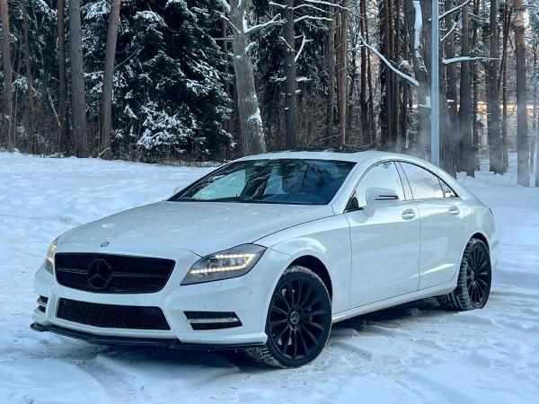 Balts Mercedes-Benz CLS 550 2012 Viļņa, ar dzinēja tilpumu 0.00 L un nobraukumu 156 tūkst. km par 13250 €, foto 1 vietnē AUTOMOTO.COM.LV