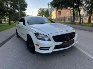 White Mercedes-Benz CLS 550 2012 in Jonava, with an engine capacity of 4.70 L and mileage of 196 thousand km for 12250 €, photo 3 on AUTOMOTO.COM.LV
