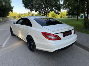 White Mercedes-Benz CLS 550 2012 in Jonava, with an engine capacity of 4.70 L and mileage of 196 thousand km for 12250 €, photo 4 on AUTOMOTO.COM.LV