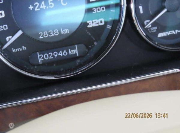 Black Mercedes-Benz cls-63-amg 2007 in Klaipeda, with an engine capacity of 6.21 L and mileage of 203 thousand km for 9300 €, photo 5 on AUTOMOTO.COM.LV
