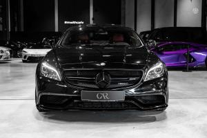 Black Mercedes-Benz cls-63-amg 2015 in Riga, with an engine capacity of 5.46 L and mileage of 204 thousand km for 35900 €, photo 3 on AUTOMOTO.COM.LV
