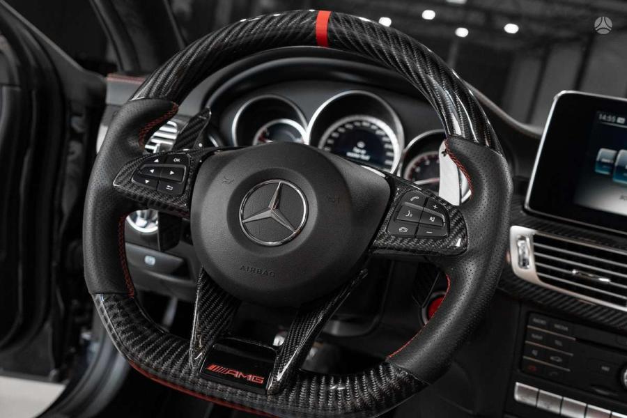 Black Mercedes-Benz cls-63-amg 2015 in Riga, with an engine capacity of 5.46 L and mileage of 204 thousand km for 35900 €, photo 23 on AUTOMOTO.COM.LV