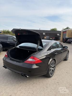 Black Mercedes-Benz cls-63-amg 2008 in Vilnius, with an engine capacity of 6.30 L and mileage of 225 thousand km for 16999 €, photo 6 on AUTOMOTO.COM.LV