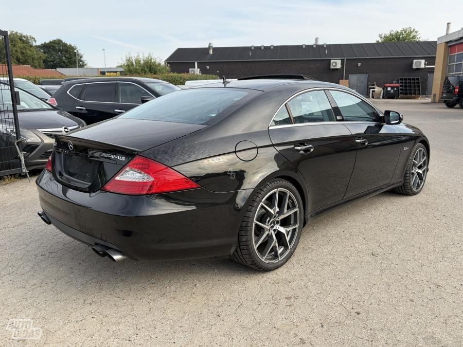 Black Mercedes-Benz cls-63-amg 2008 in Vilnius, with an engine capacity of 6.30 L and mileage of 225 thousand km for 16999 €, photo 28 on AUTOMOTO.COM.LV