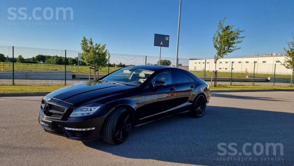 Черный Мерседес ЦЛС 63 АМГ 2011 в Рига, объемом двигателя 5.50 л и пробегом 230 тыс. км за 30000 €, фото 1 на AUTOMOTO.COM.LV