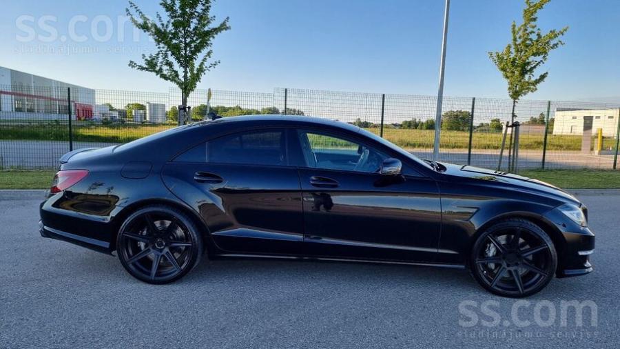 Melns Mercedes-Benz cls-63-amg 2011 Rīga, ar dzinēja tilpumu 5.50 L un nobraukumu 230 tūkst. km par 30000 €, foto 3 vietnē AUTOMOTO.COM.LV