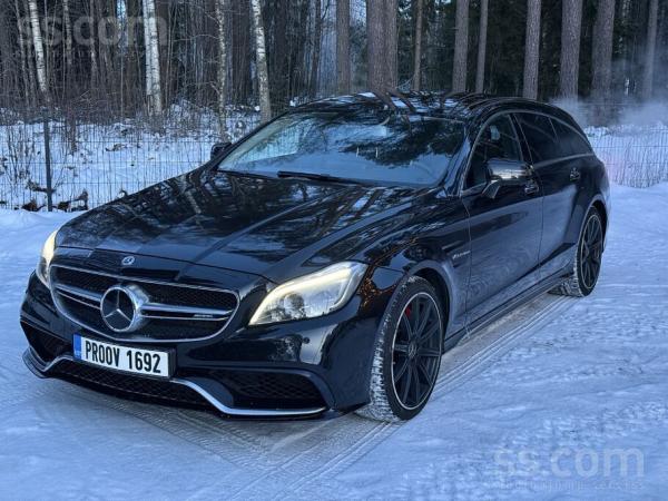 Melns Mercedes-Benz cls-63-amg 2015 Tallina, ar dzinēja tilpumu 5.50 L un nobraukumu 237 tūkst. km par 27499 €, foto 1 vietnē AUTOMOTO.COM.LV