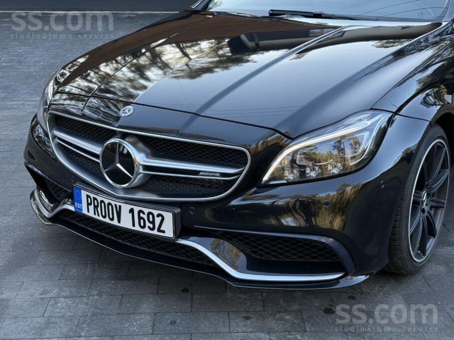 Черный Мерседес ЦЛС 63 АМГ 2015 в Таллин, объемом двигателя 5.50 л и пробегом 237 тыс. км за 25000 €, фото 4 на AUTOMOTO.COM.LV