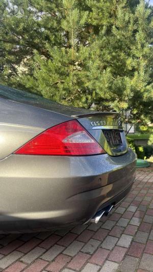 Brown Mercedes-Benz cls-63-amg 2007 in Kaunas, with an engine capacity of 6.21 L and mileage of 254 thousand km for 13300 €, photo 4 on AUTOMOTO.COM.LV