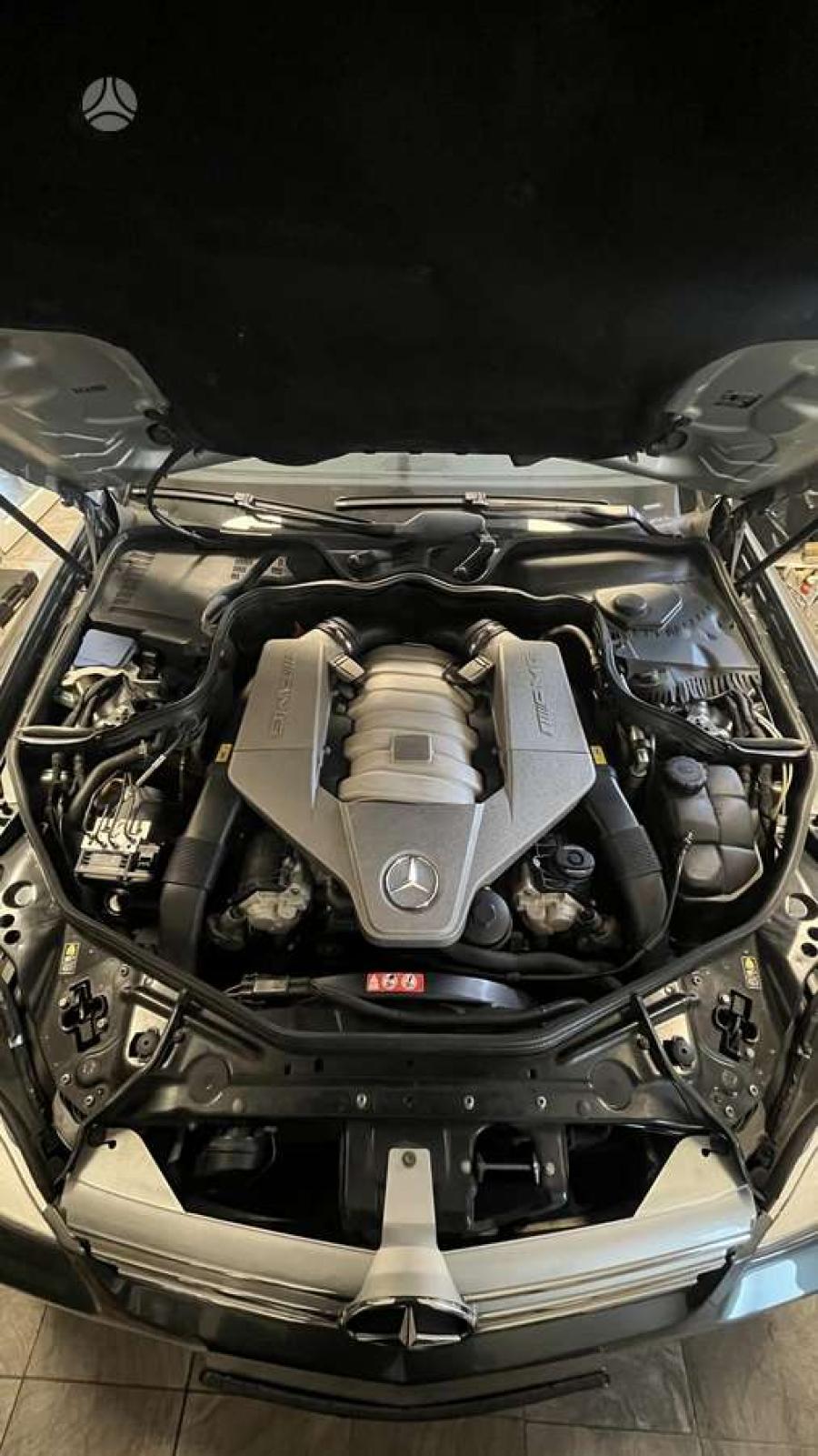 Brown Mercedes-Benz cls-63-amg 2007 in Kaunas, with an engine capacity of 6.21 L and mileage of 254 thousand km for 13300 €, photo 27 on AUTOMOTO.COM.LV