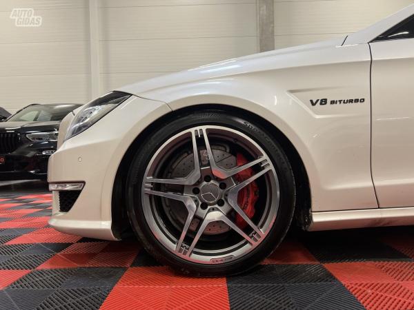 White Mercedes-Benz cls-63-amg 2014 in Vilnius, with an engine capacity of 5.50 L and mileage of 0 thousand km for 39900 €, photo 12 on AUTOMOTO.COM.LV