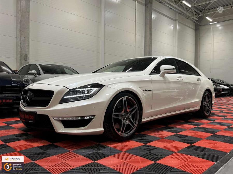 Balts Mercedes-Benz cls-63-amg 2014 Viļņa, ar dzinēja tilpumu 5.46 L un nobraukumu 77 tūkst. km par 38900 €, foto 1 vietnē AUTOMOTO.COM.LV