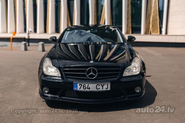 Melns Mercedes-Benz CLS-Class 2005 Tallina, ar dzinēja tilpumu 5.40 L un nobraukumu 126 tūkst. km par 22000 €, foto 2 vietnē AUTOMOTO.COM.LV