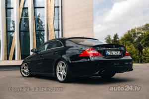 Black Mercedes-Benz CLS-Class 2005 in Tallinn, with an engine capacity of 5.40 L and mileage of 126 thousand km for 22000 €, photo 8 on AUTOMOTO.COM.LV