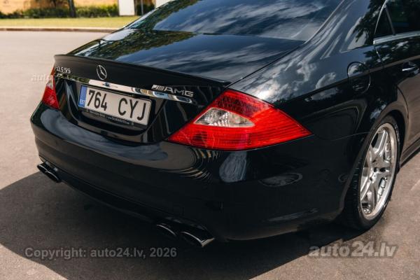 Melns Mercedes-Benz CLS-Class 2005 Tallina, ar dzinēja tilpumu 5.40 L un nobraukumu 126 tūkst. km par 22000 €, foto 8 vietnē AUTOMOTO.COM.LV