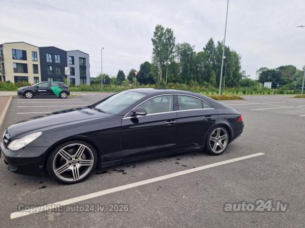 Black Mercedes-Benz CLS-Class 2005 in Tallinn, with an engine capacity of 3.50 L and mileage of 576 thousand km for 4000 €, photo 1 on AUTOMOTO.COM.LV