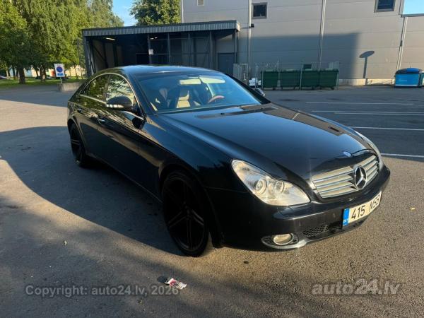 Melns Mercedes-Benz CLS-Class 2005 Tallina, ar dzinēja tilpumu 3.50 L un nobraukumu 228 tūkst. km par 4500 €, foto 1 vietnē AUTOMOTO.COM.LV