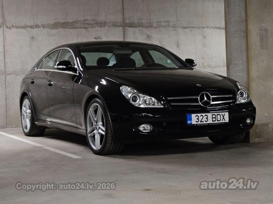 Melns Mercedes-Benz CLS-Class 2006 Tallina, ar dzinēja tilpumu 3.50 L un nobraukumu 255 tūkst. km par 6500 €, foto 1 vietnē AUTOMOTO.COM.LV