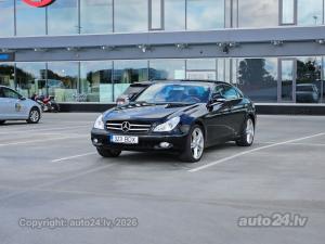 Black Mercedes-Benz CLS-Class 2006 in Tallinn, with an engine capacity of 3.50 L and mileage of 255 thousand km for 6500 €, photo 3 on AUTOMOTO.COM.LV