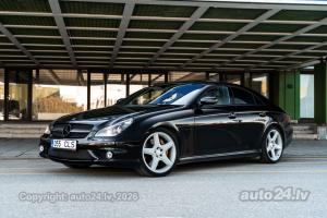 Melns Mercedes-Benz CLS-Class 2006 Tallina, ar dzinēja tilpumu 5.40 L un nobraukumu 244 tūkst. km par 20000 €, foto  vietnē AUTOMOTO.COM.LV