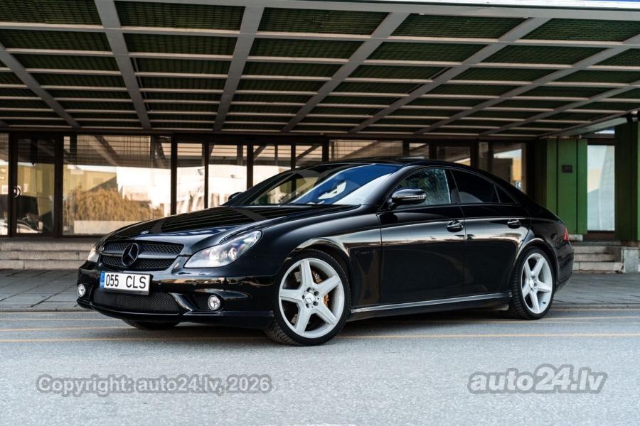 Melns Mercedes-Benz CLS-Class 2006 Tallina, ar dzinēja tilpumu 5.40 L un nobraukumu 244 tūkst. km par 20000 €, foto 1 vietnē AUTOMOTO.COM.LV