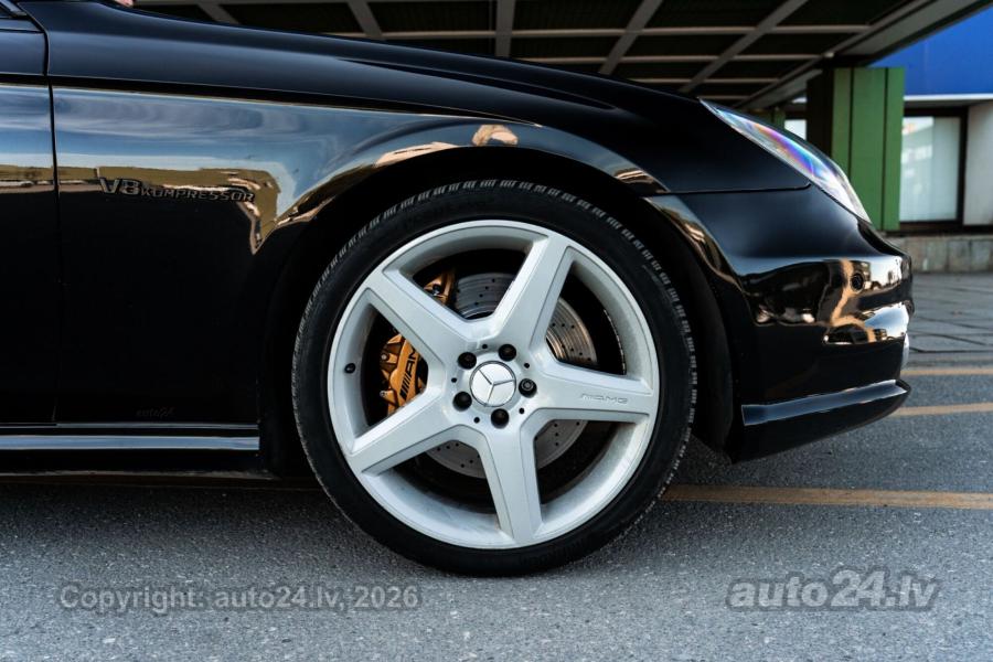 Melns Mercedes-Benz CLS-Class 2006 Tallina, ar dzinēja tilpumu 5.40 L un nobraukumu 244 tūkst. km par 20000 €, foto 7 vietnē AUTOMOTO.COM.LV