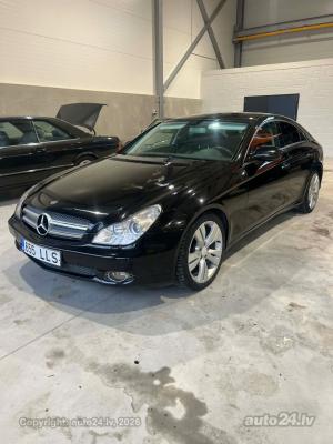 Black Mercedes-Benz CLS-Class 2008 in Viljandi, with an engine capacity of 3.00 L and mileage of 345 thousand km for 6500 €, photo 7 on AUTOMOTO.COM.LV