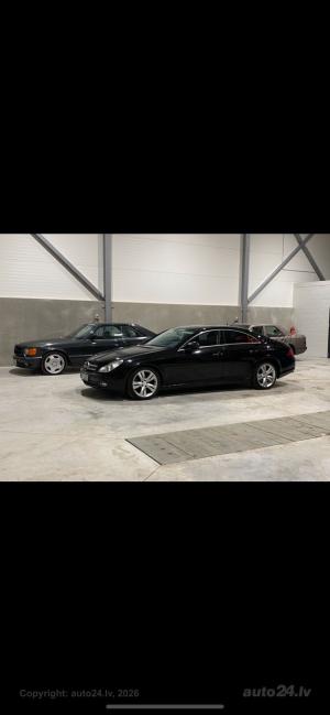 Black Mercedes-Benz CLS-Class 2008 in Viljandi, with an engine capacity of 3.00 L and mileage of 345 thousand km for 6500 €, photo 12 on AUTOMOTO.COM.LV