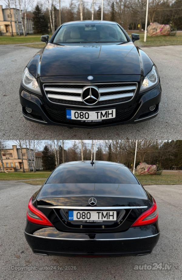 Melns Mercedes-Benz CLS-Class 2011 Viljandi, ar dzinēja tilpumu 3.00 L un nobraukumu 325 tūkst. km par 9990 €, foto 6 vietnē AUTOMOTO.COM.LV