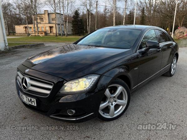 Black Mercedes-Benz CLS-Class 2011 in Viljandi, with an engine capacity of 3.00 L and mileage of 325 thousand km for 9790 €, photo 1 on AUTOMOTO.COM.LV