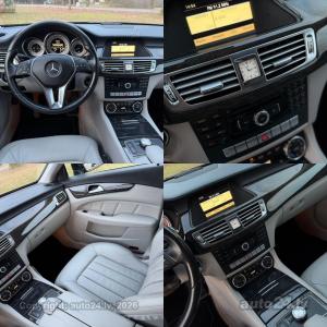 Black Mercedes-Benz CLS-Class 2011 in Viljandi, with an engine capacity of 3.00 L and mileage of 325 thousand km for 9790 €, photo 12 on AUTOMOTO.COM.LV