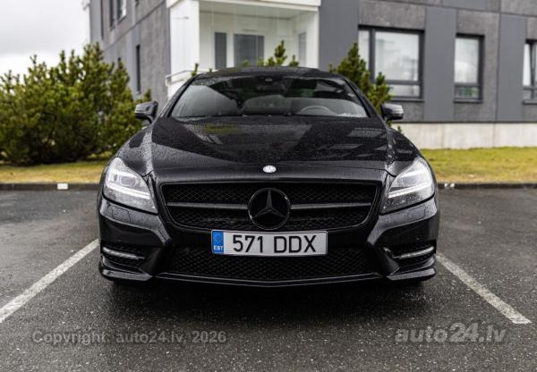 Black Mercedes-Benz CLS-Class 2011 in Tallinn, with an engine capacity of 3.00 L and mileage of 190 thousand km for 12900 €, photo 2 on AUTOMOTO.COM.LV