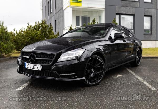 Black Mercedes-Benz CLS-Class 2011 in Tallinn, with an engine capacity of 3.00 L and mileage of 190 thousand km for 12900 €, photo 3 on AUTOMOTO.COM.LV