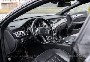 Black Mercedes-Benz CLS-Class 2011 in Tallinn, with an engine capacity of 3.00 L and mileage of 190 thousand km for 12900 €, photo 7 on AUTOMOTO.COM.LV