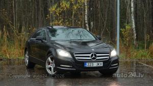 Black Mercedes-Benz CLS-Class 2012 in Tallinn, with an engine capacity of 2.14 L and mileage of 258 thousand km for 11999 €, photo  on AUTOMOTO.COM.LV
