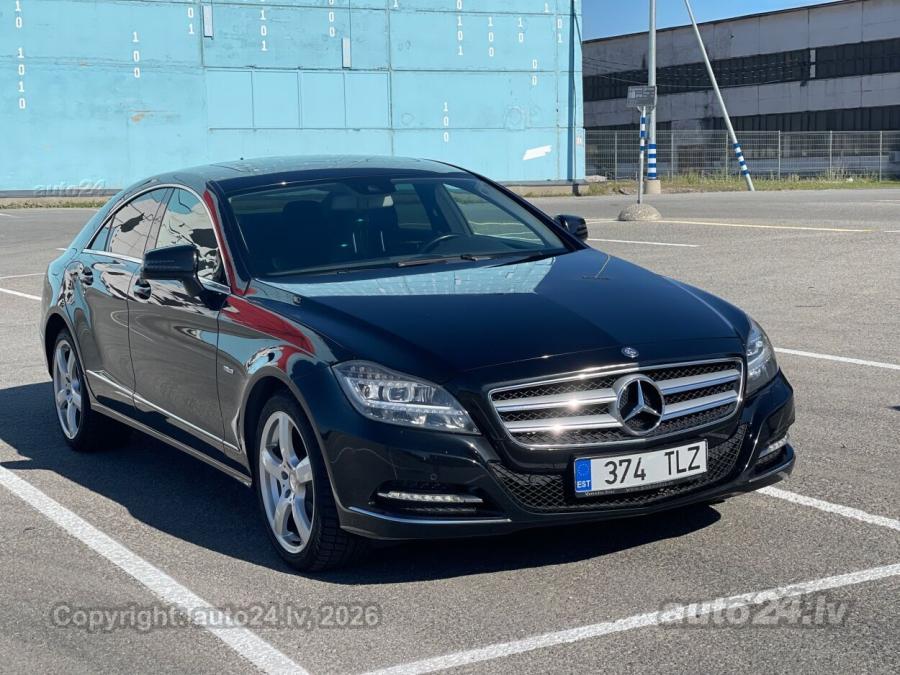 Melns Mercedes-Benz CLS-Class 2012 Tallina, ar dzinēja tilpumu 3.50 L un nobraukumu 182 tūkst. km par 15500 €, foto 1 vietnē AUTOMOTO.COM.LV