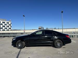 Black Mercedes-Benz CLS-Class 2013 in Tallinn, with an engine capacity of 3.00 L and mileage of 249 thousand km for 11900 €, photo 5 on AUTOMOTO.COM.LV