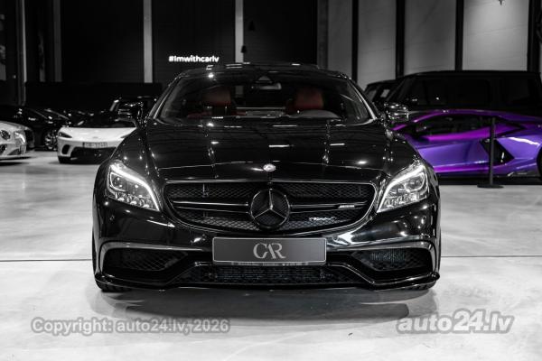 Black Mercedes-Benz CLS-Class 2015 in Riga, with an engine capacity of 5.50 L and mileage of 204 thousand km for 35900 €, photo 3 on AUTOMOTO.COM.LV