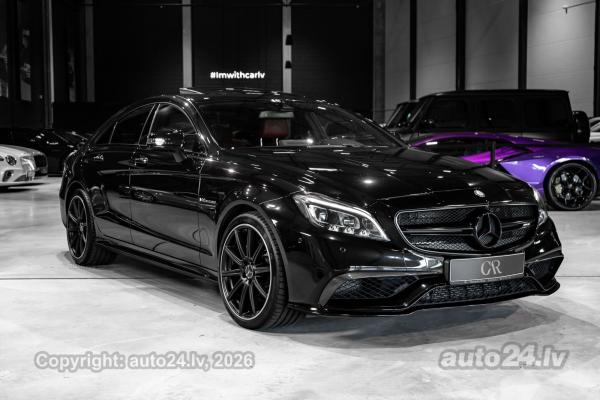 Black Mercedes-Benz CLS-Class 2015 in Riga, with an engine capacity of 5.50 L and mileage of 204 thousand km for 35900 €, photo 4 on AUTOMOTO.COM.LV