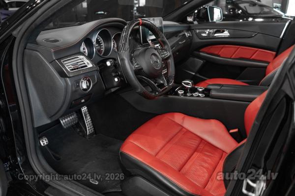 Black Mercedes-Benz CLS-Class 2015 in Riga, with an engine capacity of 5.50 L and mileage of 204 thousand km for 35900 €, photo 10 on AUTOMOTO.COM.LV