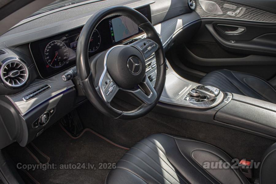 Black Mercedes-Benz CLS-Class 2019 in Tallinn, with an engine capacity of 2.90 L and mileage of 210 thousand km for 32500 €, photo 14 on AUTOMOTO.COM.LV